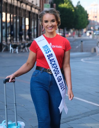 Contestant 1 Megan Carlile Miss Leicestershire Editorial Stock Photo ...