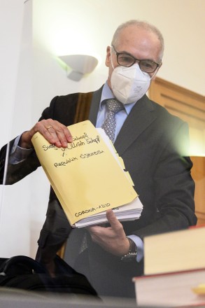 Lawyer Alexander Klauser Arrives Opening Trial Editorial Stock Photo ...