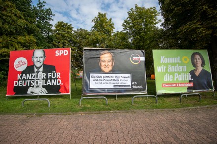 Large Election Placards Three Leading Candidates Editorial Stock Photo ...