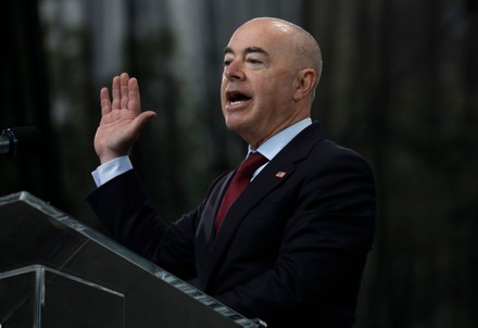 Us Department Homeland Security Secretary Alejandro Editorial Stock ...