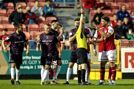 St Patricks Athletic Vs Wexford Referee Editorial Stock Photo - Stock ...