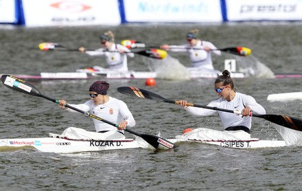 Danuta Kozak Tamara Csipes Hungary During Editorial Stock Photo - Stock ...