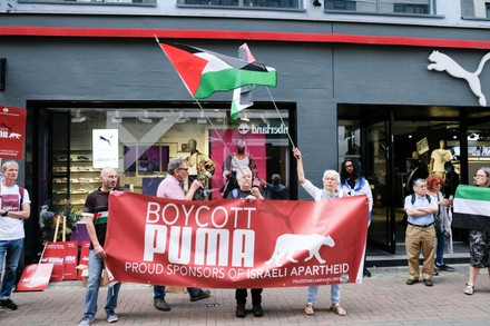 Boycott Puma, Day of Action, London, UK. - 18 Sept 2021. Stock Pictures ...