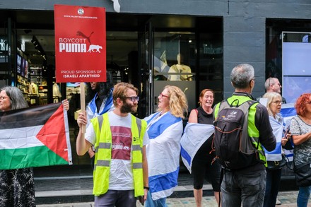 Boycott Puma, Day of Action, London, UK. - 18 Sept 2021. Stock Pictures ...