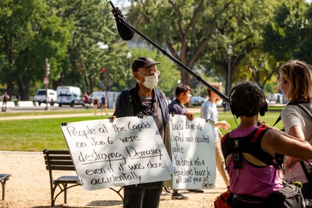 Counterprotester Gives Interview Immediately After Justice Editorial ...