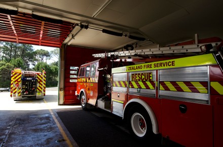 Fire Emergency New Zealand Fire Engine Editorial Stock Photo - Stock ...