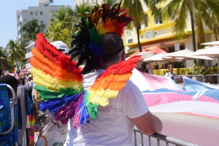 Atmosphere Miami Beach Pride Parade On Editorial Stock Photo - Stock ...