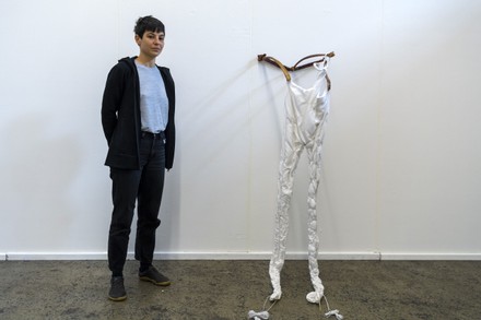 Art Award Winner Marie Bette Poses Editorial Stock Photo - Stock Image ...
