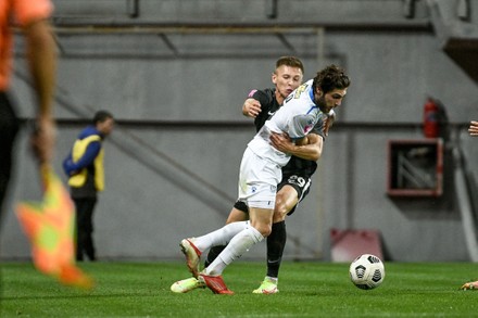 Players Fc Zorya Luhansk Black Kit Editorial Stock Photo - Stock Image ...
