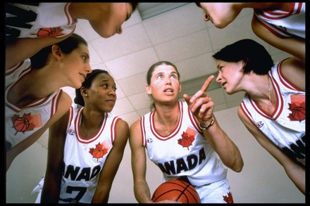 Canadian Basketball Player Bev Smith Holding Editorial Stock Photo ...