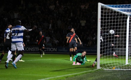 Charlie Austin Qpr Far Left Hidden Editorial Stock Photo - Stock Image ...