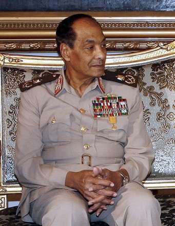 File Egypts Defense Minister Mohamed Tantawi Editorial Stock Photo ...