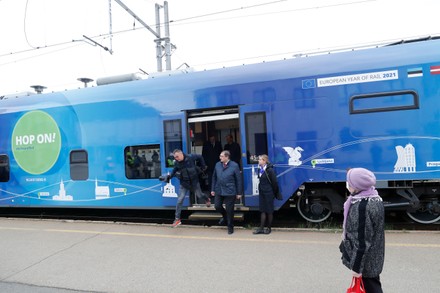 Connecting Europe Express Cee Baltic Train Editorial Stock Photo ...