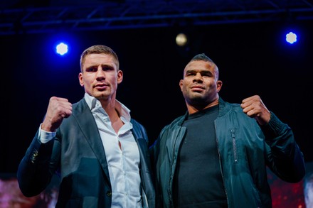 Dutch Kickboxers Rico Verhoeven L Alistair Editorial Stock Photo ...