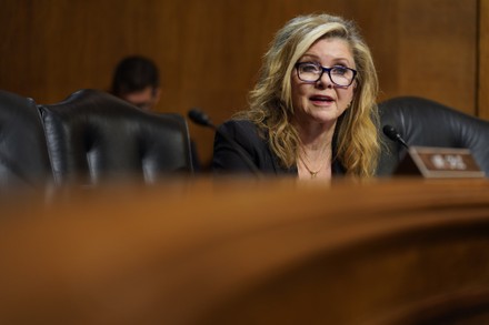 Senator Marsha Blackburn Rtn Speaks On Editorial Stock Photo - Stock ...