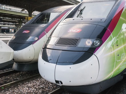 Sncf Celebrates 40 Years Highspeed Train Editorial Stock Photo - Stock ...