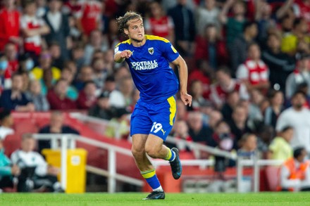 Afc Wimbledon Forward Aaron Pressley 19 Editorial Stock Photo - Stock ...