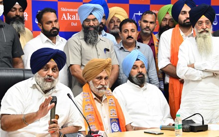 Shiromani Akali Dal Sad President Sukhbir Editorial Stock Photo - Stock Image | Shutterstock