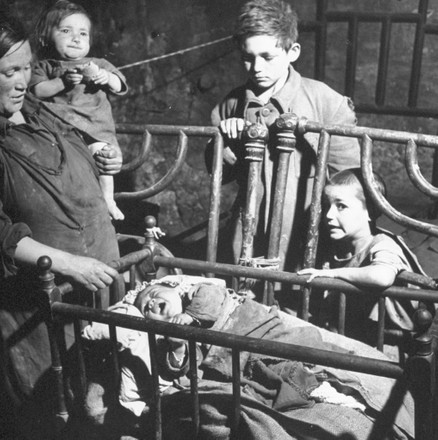 April 1946 Starving Ragged Child During Editorial Stock Photo - Stock ...