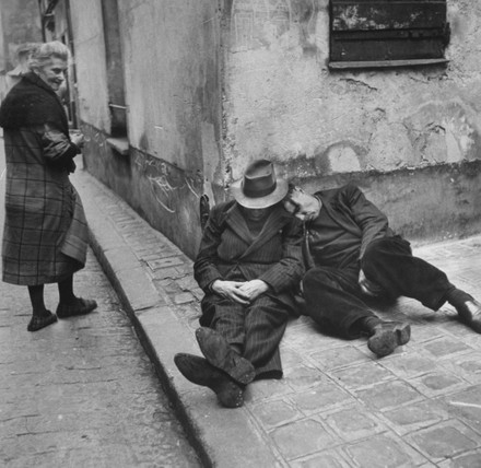 Two Old Men Slumping On Sidewalk Editorial Stock Photo - Stock Image ...
