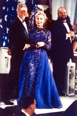 Newly Inaugurated President Bill Clinton Twirling Editorial Stock Photo ...