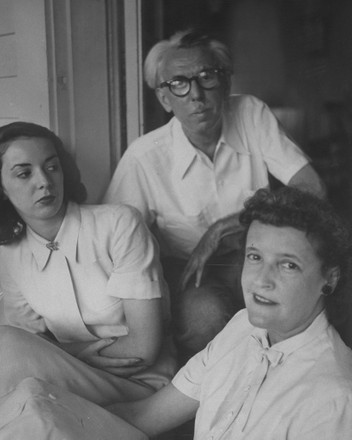 Nearly Blind Humorist James Thurber W Editorial Stock Photo - Stock ...