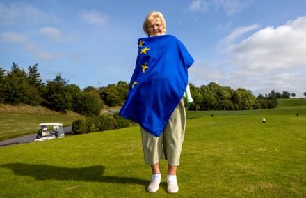Emily Scanlon Presented European Flag Esker Editorial Stock Photo ...