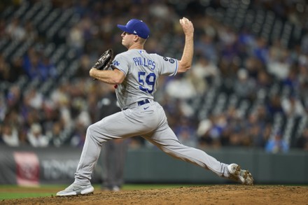 Dodger Pitcher Evan Phillips 59 Throws Editorial Stock Photo - Stock ...