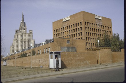 Exterior New Us Embassy During Construction Editorial Stock Photo ...