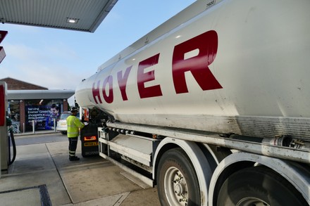 Petrol Station Emmer Green Suburb Reading Editorial Stock Photo - Stock ...
