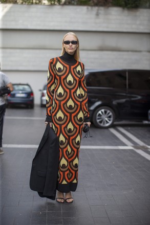 Street Style Etro Editorial Stock Photo - Stock Image | Shutterstock