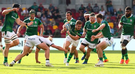 Tom Parton London Irish Scores Try Editorial Stock Photo - Stock Image ...