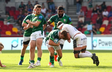 Tom Parton London Irish Scores Try Editorial Stock Photo - Stock Image ...