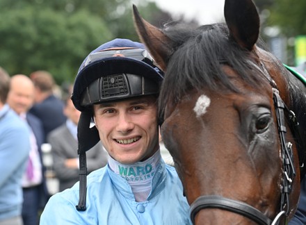Jockey Jason Hart After Winning Juddmonte Editorial Stock Photo - Stock ...