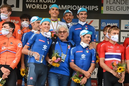 Eritrean Biniam Girmay Pictured On Podium Editorial Stock Photo - Stock Image | Shutterstock