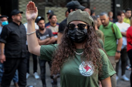 fotos de Supporters Syrian Social Nationalist Party Participate - Foto ...