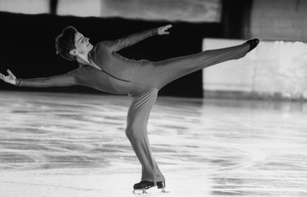 Olympic Ice Skater Paul Wylie Action Editorial Stock Photo - Stock ...