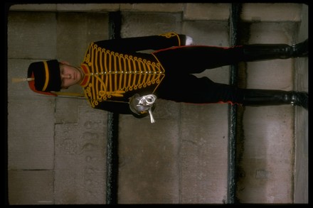 Ceremonial Swordbearing Life Guard Standing Sentinel Editorial Stock ...