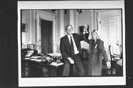 Dept Public Welfare Worker Kathy Betts Editorial Stock Photo - Stock ...