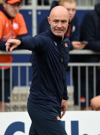 Calum Macrae Edinburgh Rugby Defence Coach Editorial Stock Photo ...