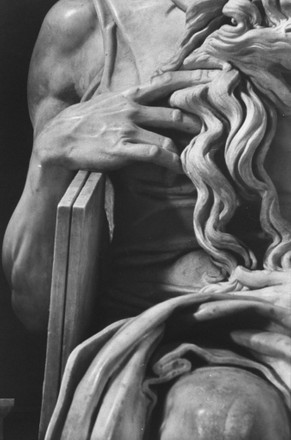 Detail Michelangelos Figure Moses Sitting Scroll Editorial Stock Photo ...