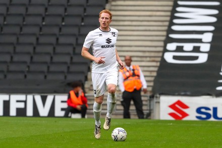 Milton Keynes Dons Captain Dean Lewington Editorial Stock Photo - Stock ...