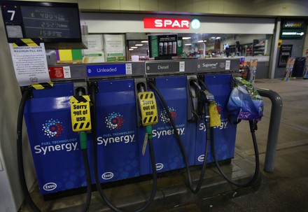 Fuel restrictions in Peterborough, UK - 25 Sept 2021 Stock Pictures ...