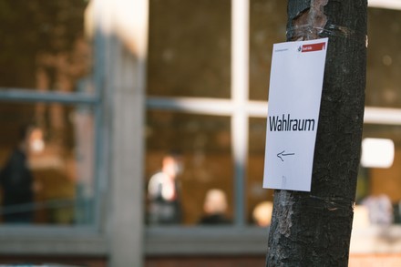 Voting Area Sign Seen Placed Outside Editorial Stock Photo - Stock ...