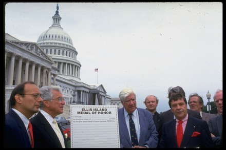 Rep Mario Biaggi Sen Alfonse Damamto Editorial Stock Photo - Stock ...