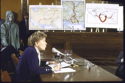 Jeane Kirkpatrick Us Ambassador Un Us Editorial Stock Photo - Stock ...