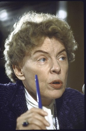 Jeane Kirkpatrick Us Ambassador Un Us Editorial Stock Photo - Stock ...