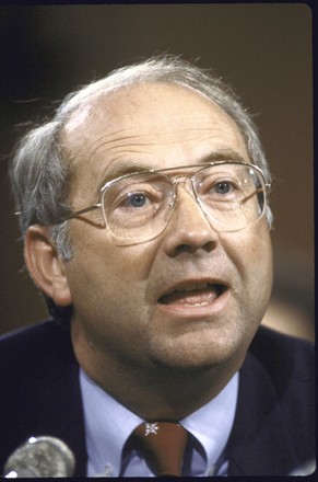 Sen Phil Gramm Participating Confirmation Hearings Editorial Stock ...