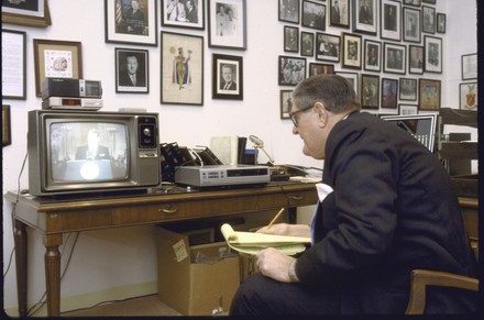 Senator Howell T Heflin Watching President Editorial Stock Photo ...