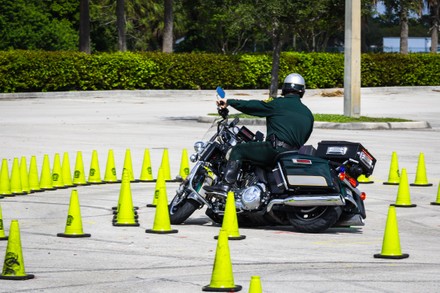 Broward Sheriff Motorcycle Unit Showing Skills Editorial Stock Photo ...